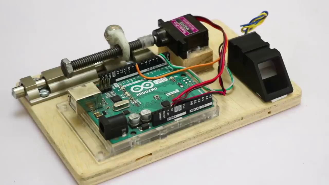 ARDUINO OUVRIR UNE SERRURE ELECTRIQUE D'UNE PORTE par empreinte ...