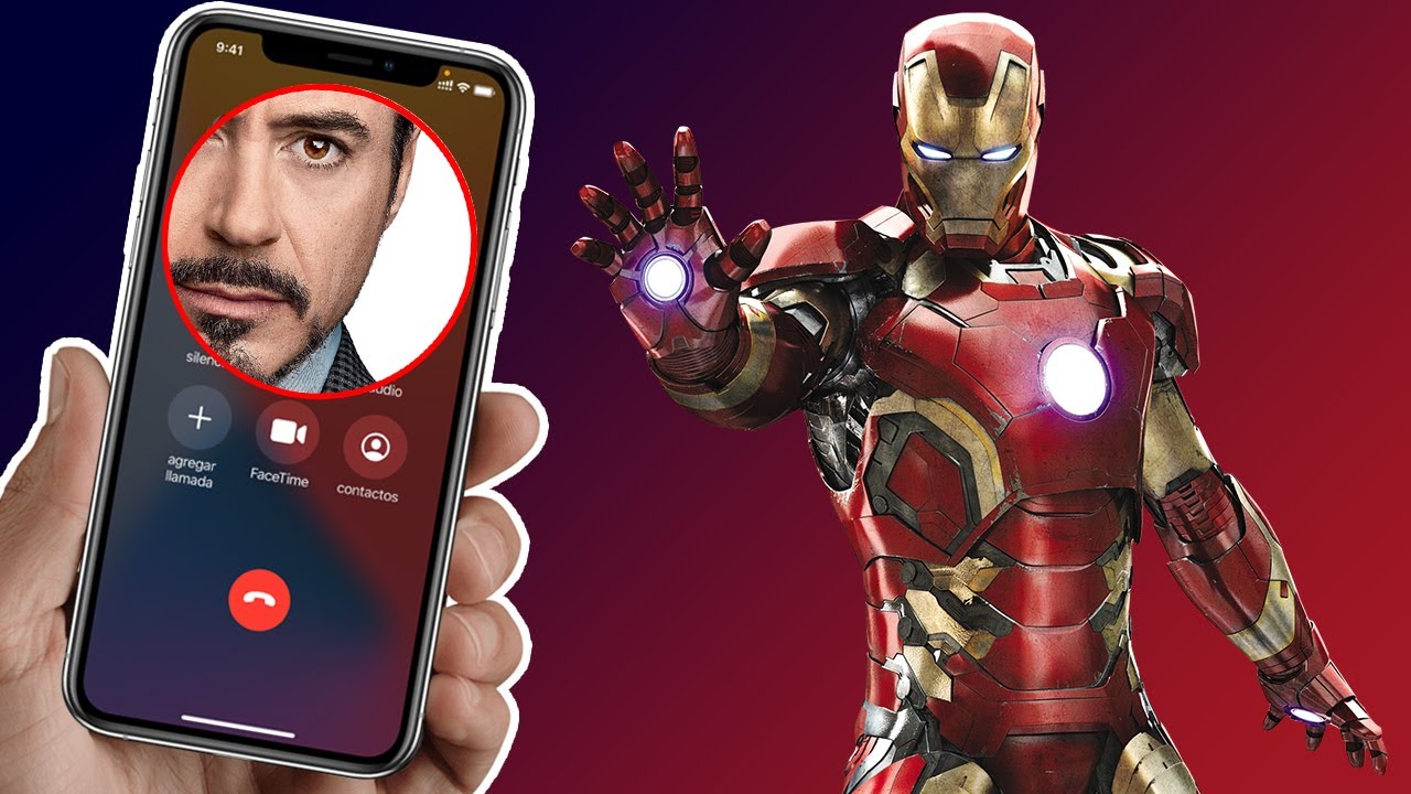 Llamada a Iron Man 🤖 para ser tu mejor amigo y jugar contigo 📞 - YouTube