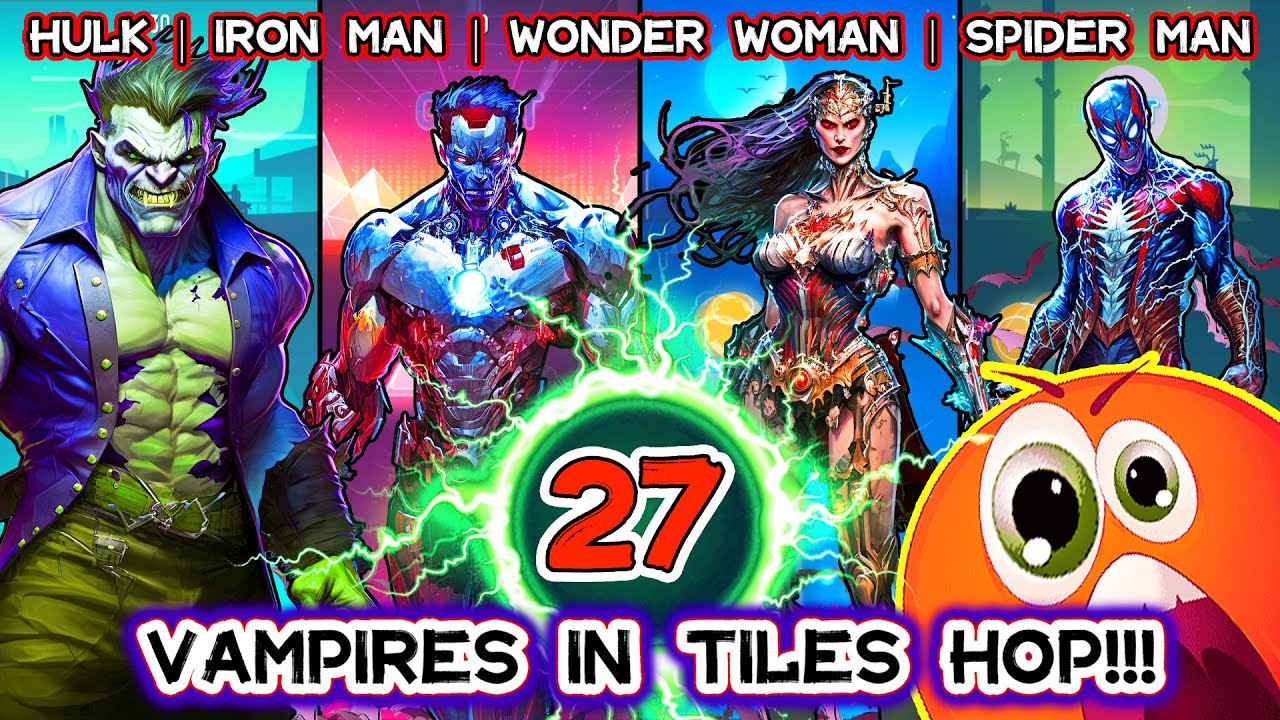 😱 Hulk Vampire. Iron Man Vamp. Wonder Woman Vamp. Spider Man Vamp ...