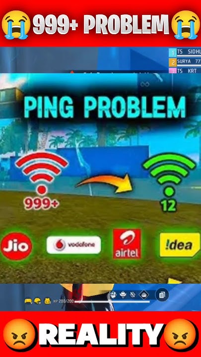 999+ PING PROBLEM REALITY 😡 | FF PING PROBLEM SCAM 🤔 | #shots #shortfeed #pingproblem - YouTube