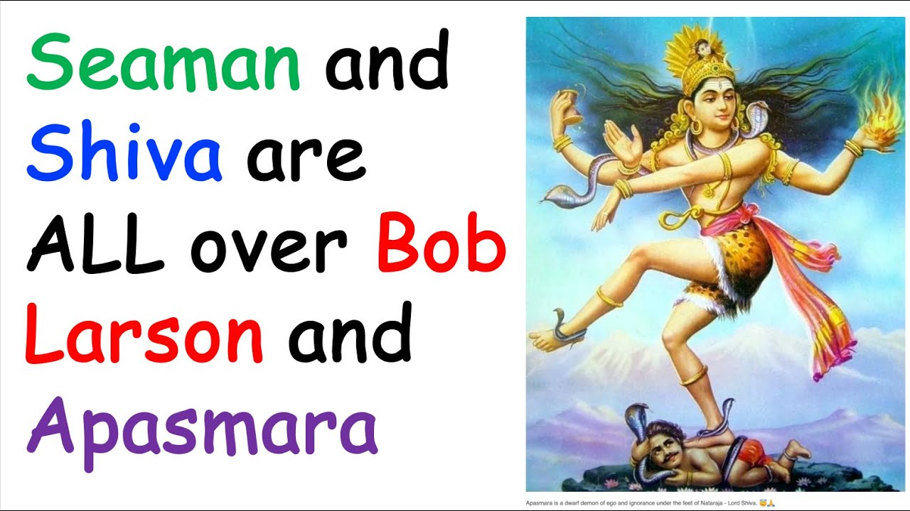 Seaman and Shiva are ALL over Bob Larson and Apasmara - YouTube