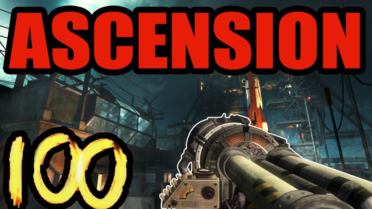 ASCENSION ROUND 90+ GAMEPLAY! BO3 ZOMBIES CHRONICLES ASCENSION ROUND ...
