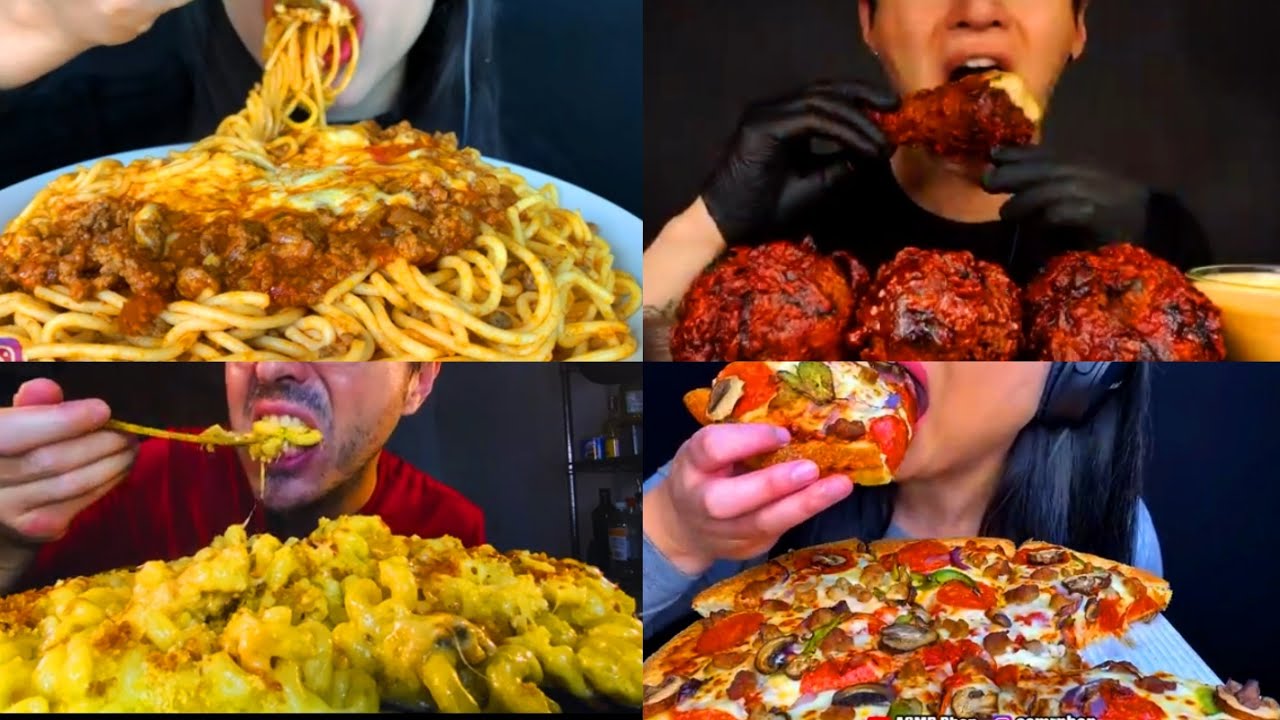 ASMR BEST EATING MUKBANG VIDEO | MUKBANG COMPILATIONS - 25 | FOODUSBANG ...