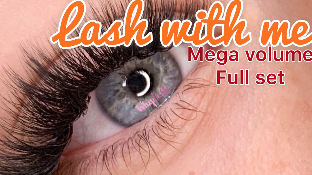 Lash With Me Mega Volume Full Set| Whiplash Supplies - YouTube