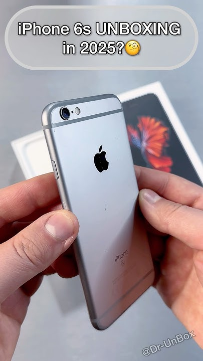 iPhone 6s UNBOXING in 2025? #shorts #trending #iphone #apple #video #ios #tech #viral - YouTube