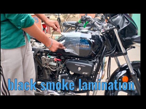 splender bike lamination wrapping |Mohit bike modification #lamination ...
