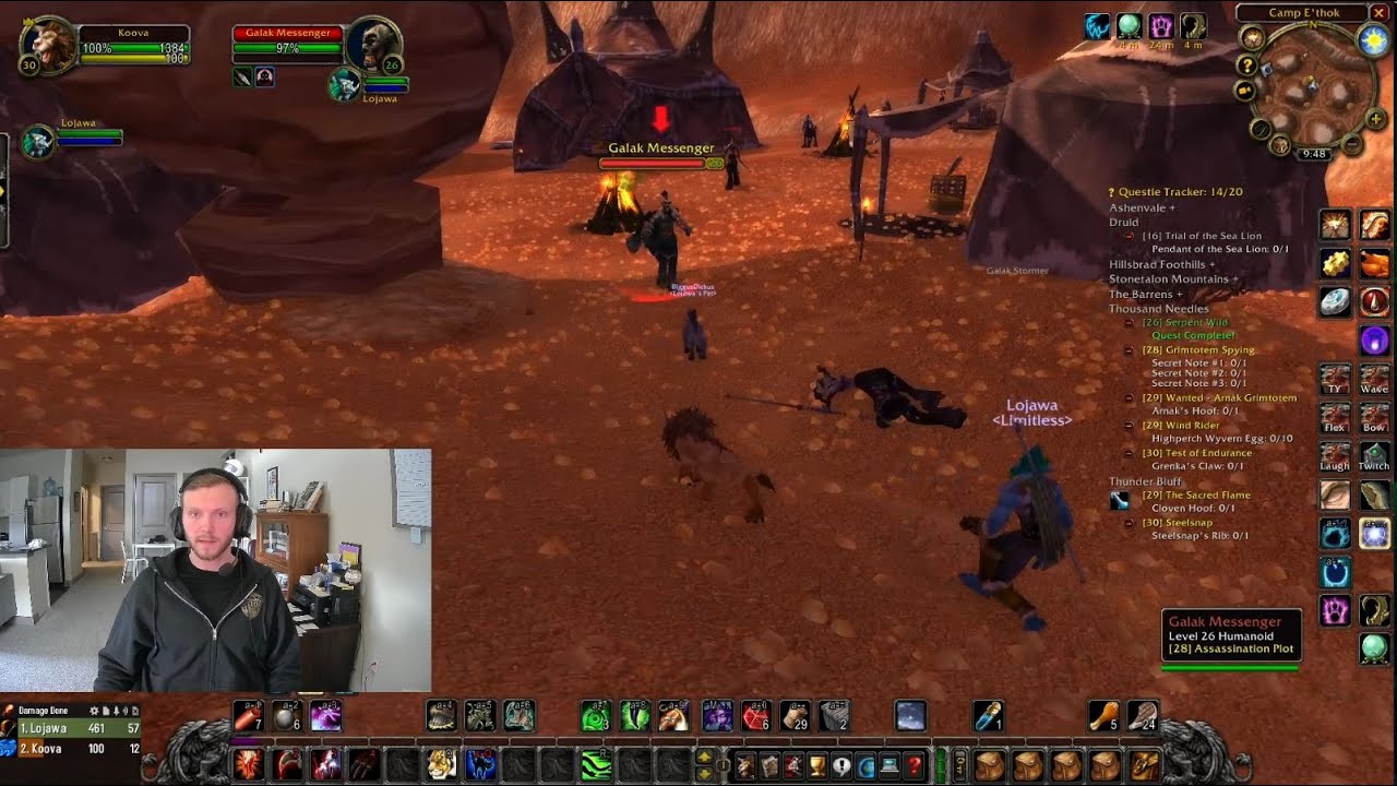 Assassination Plot - Galak Messenger - Quest Walkthrough World of ...