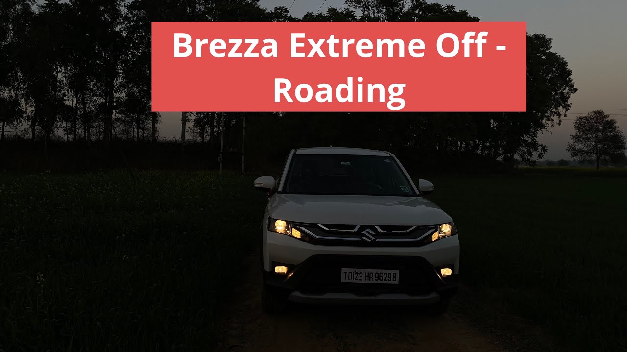 New Brezza 2023, Brezza Hybrid, Off Roading capabilities - YouTube