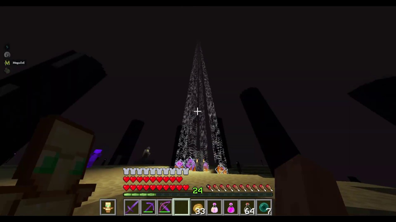 Minecraft - Ender Dragon Boss Fight - #2 - YouTube