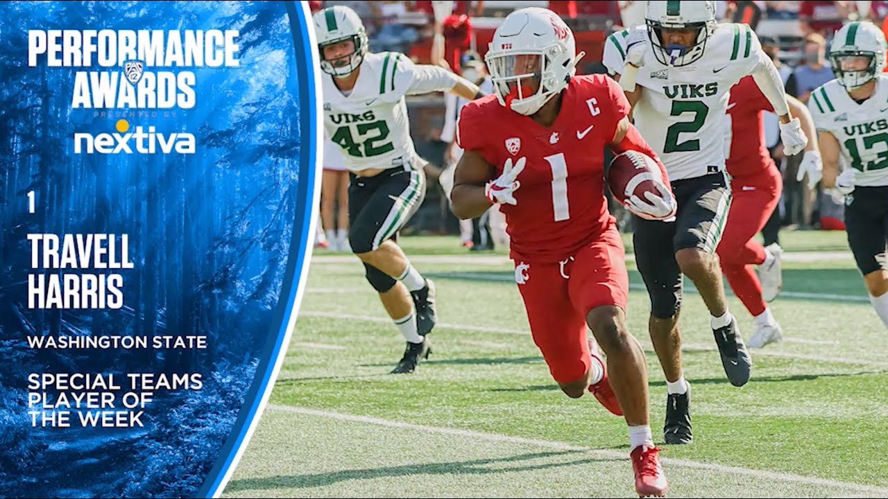 Travell Harris collects second career Pac-12 Special Teams Player of ...
