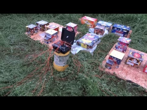 50th Anniversary Fireworks Setup! - YouTube