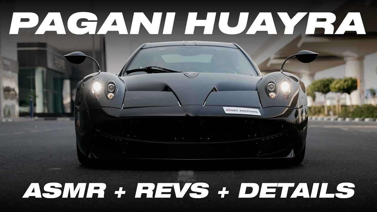 First Pagani Huayra finished in exposed Carbon Fiber (ASMR) 1 OF 1 ...