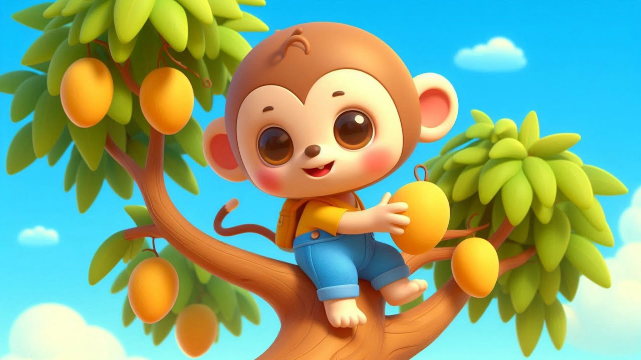 The Monkey's Adventure Song | Kids Songs & Nursery Rhymes | Animals ...