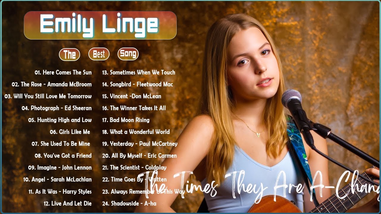 Emily Linge Greatest Hits Full Album 2022 | The Very Best Songs Emily ...