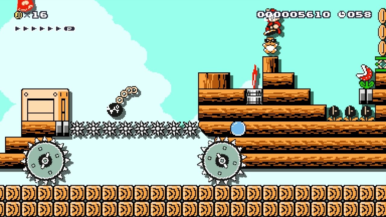 Airship Armada - Super Mario Maker - YouTube