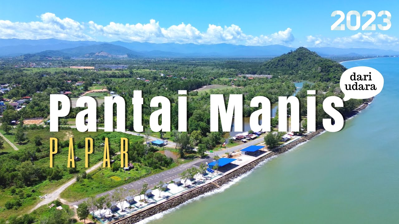 #udara_b 23 | Pantai Manis, Papar, Sabah dari udara - YouTube