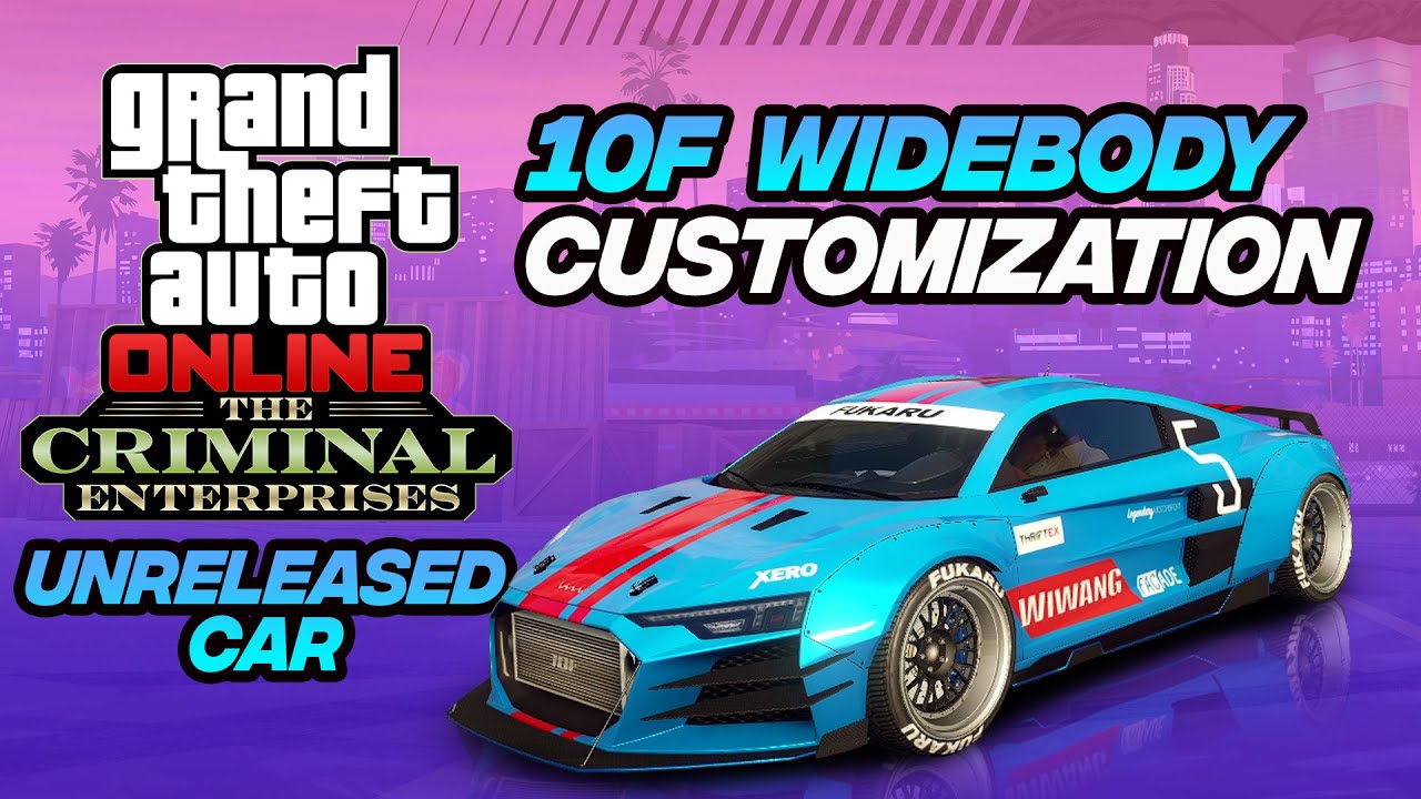GTA Online - New unreleased car Obey 10F Widebody full customization ...