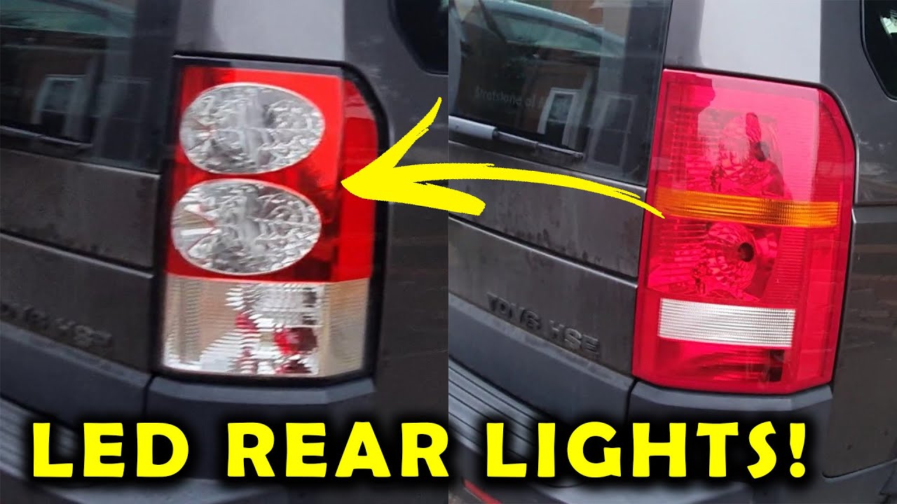 How to upgrade rear lights to LED clusters (this one is a Discovery 3 ...