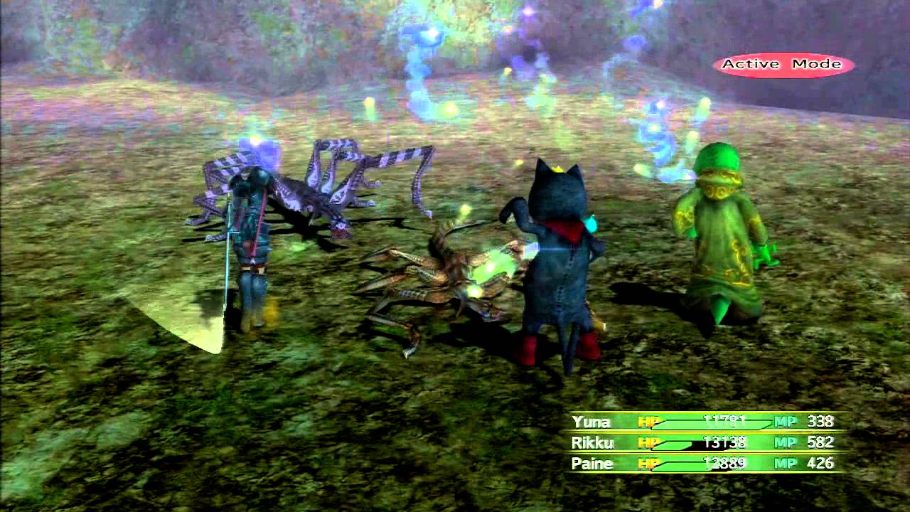 Final Fantasy X-2 HD Sidequests - Dungeon - Fiend Colony - YouTube