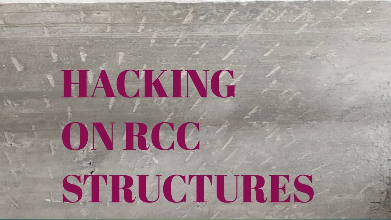 Hacking on rcc structure/civil information - YouTube