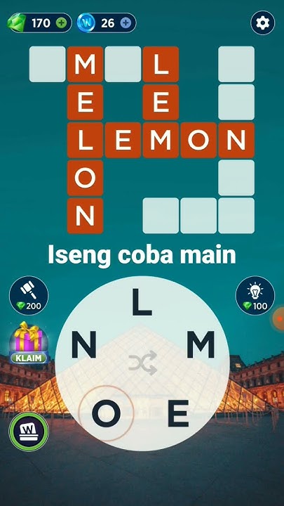 Iseng - iseng main word of wonder level 52. #wordofwonder #wow # ...