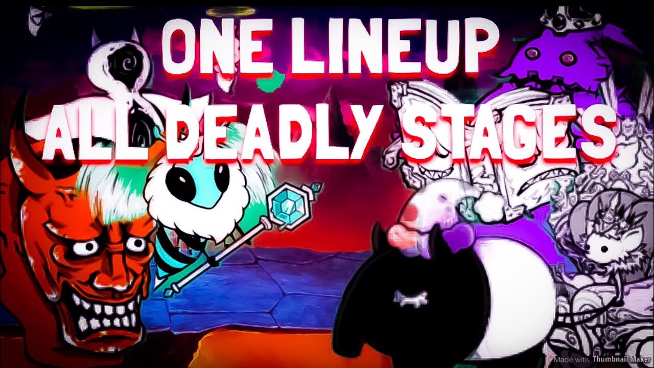 Battle Cats | One Lineup, All Deadly Bosses - YouTube