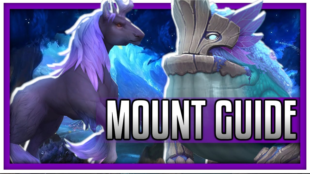 Die Reittiere des Ardenwalds - [Mount Guide #150] - YouTube