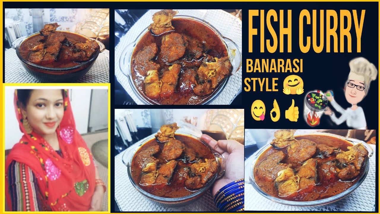 Fish Curry 😋 Banarasi Style 🤗 Me Very Easy 😱 And Delicious 😋👌 ...
