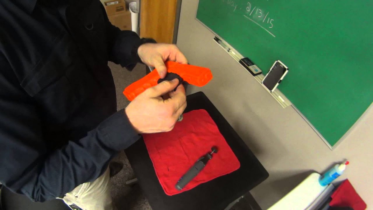 How to Make a Minimalist Appendix Carry Holster - YouTube