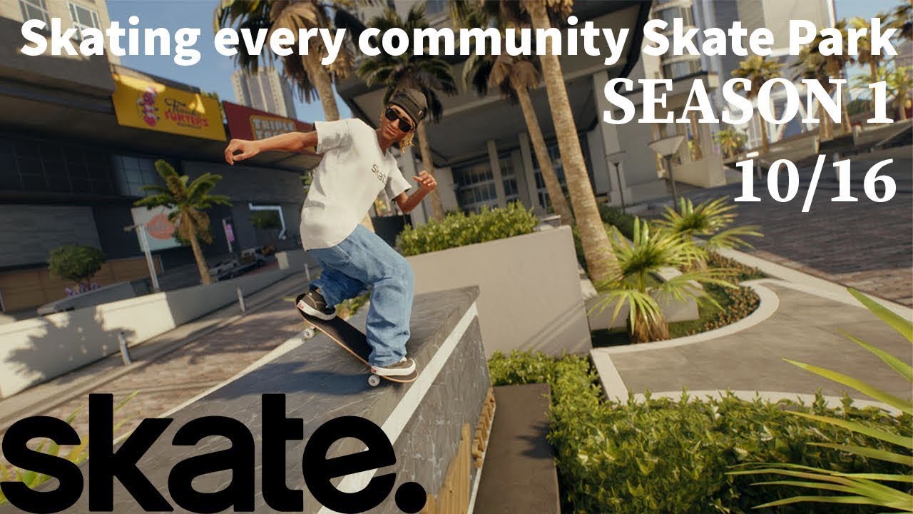 Skating Every Community Skate Park in Skate. | 10/16 - YouTube