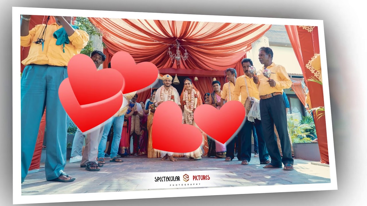 Darshini & Vyshak wedding story - YouTube