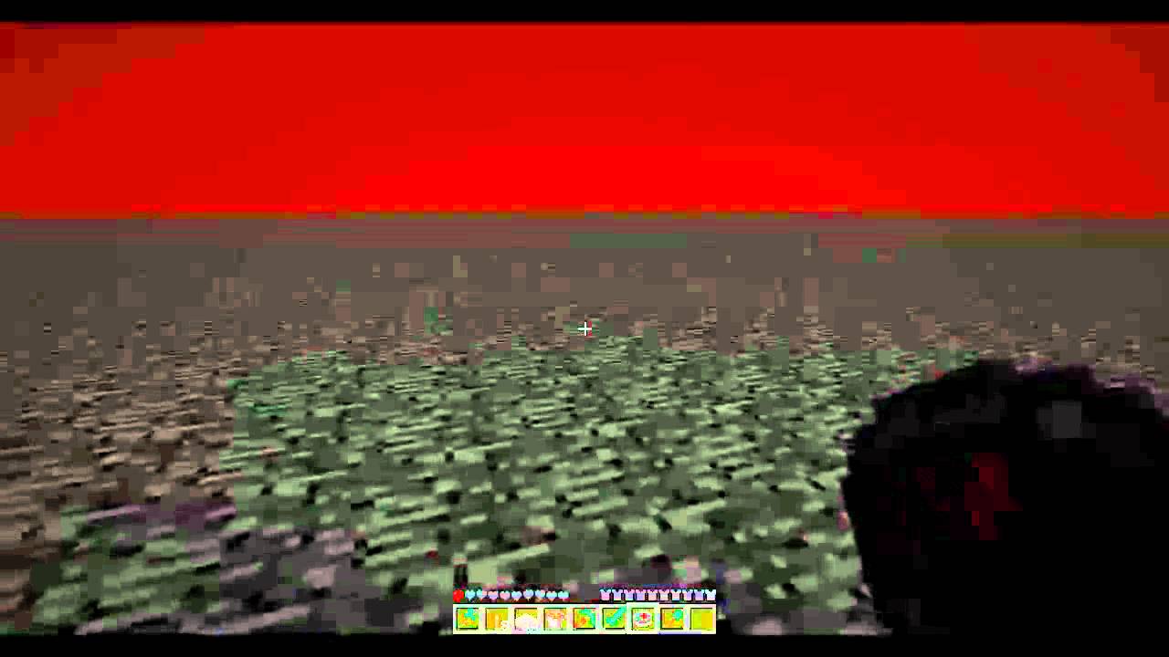 Minecraft Above The Nether - YouTube