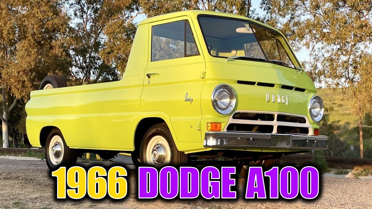 1966 Dodge A100 Pickup, Traditional Hot Rods in the Mountains! - YouTube