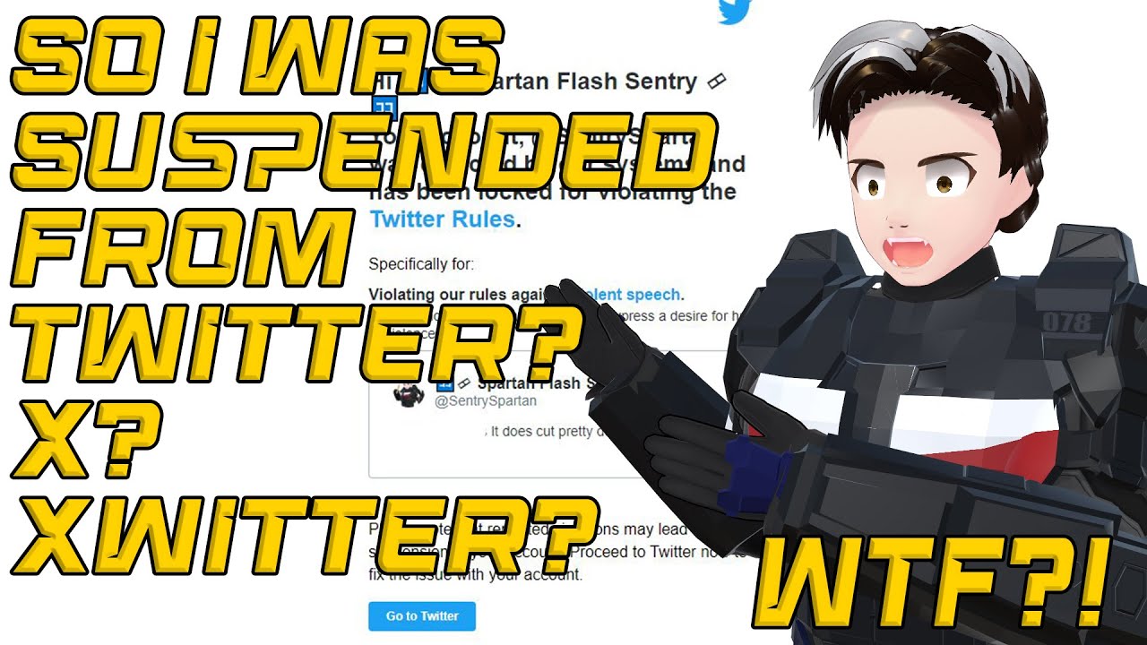 SUSPENDED FROM TWITTER - "I Got Tossed in Twitter Jail" - YouTube