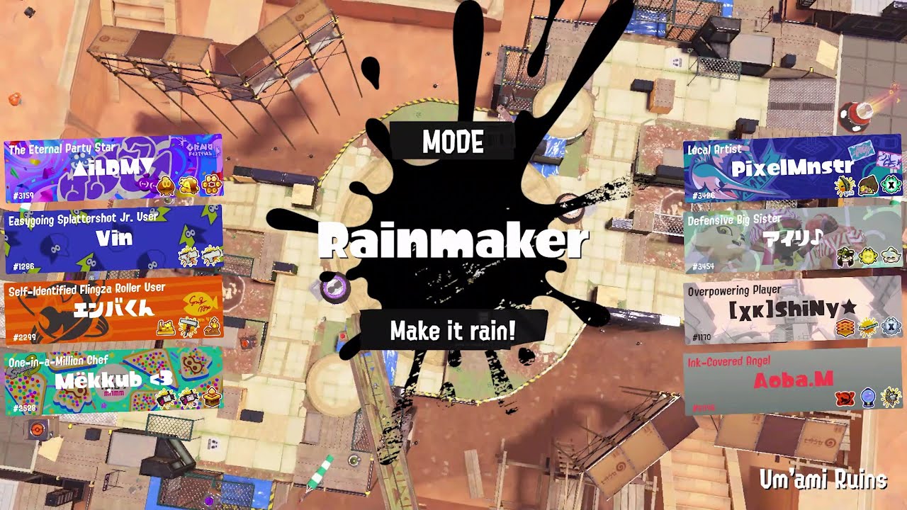 Splatoon 3 - X Battles (Rainmaker) #28 - YouTube