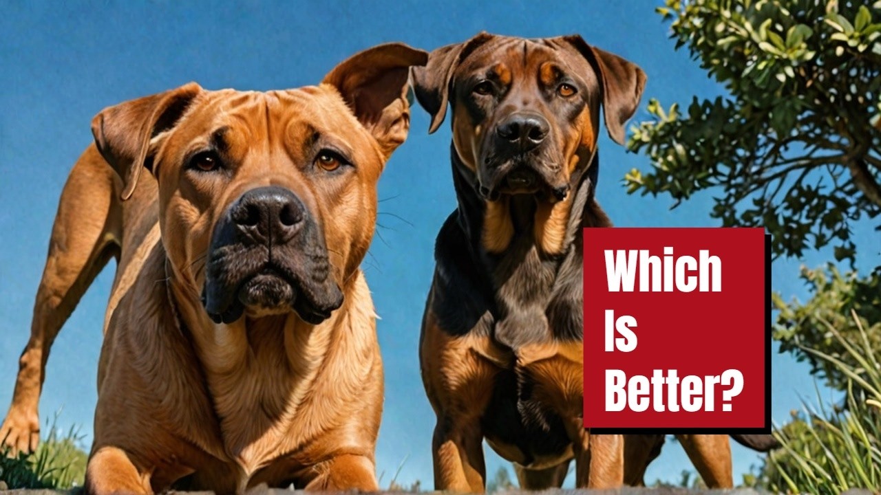Rottweiler vs Rhodesian Ridgeback: The Best Guard Dog Revealed ...