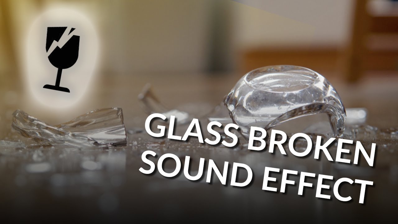 Glass broken - Sound effect (TOP 5) - YouTube