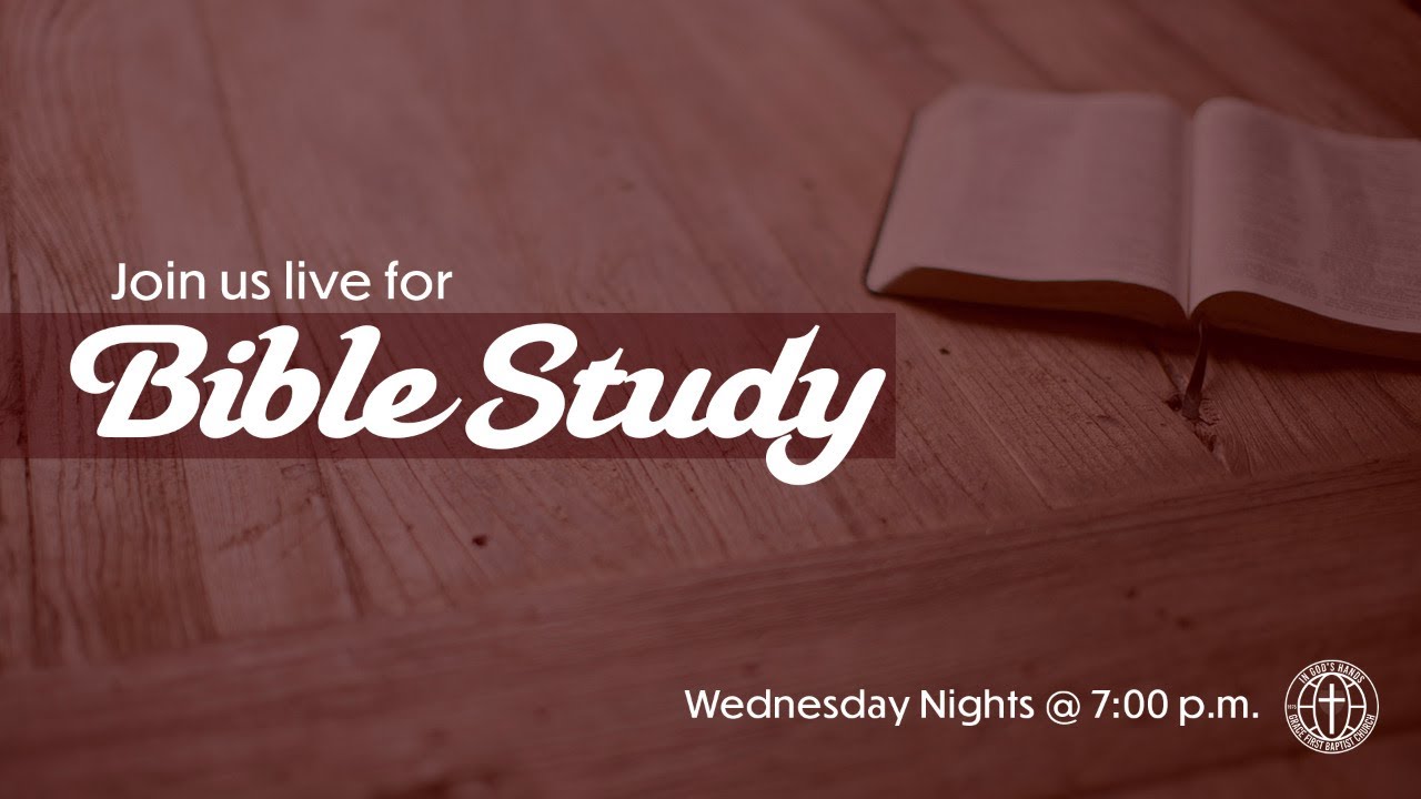 May 27, 2020 - Bible Study - YouTube