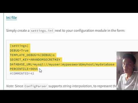 How to use enviroment variables with Python and Python decouple? - YouTube