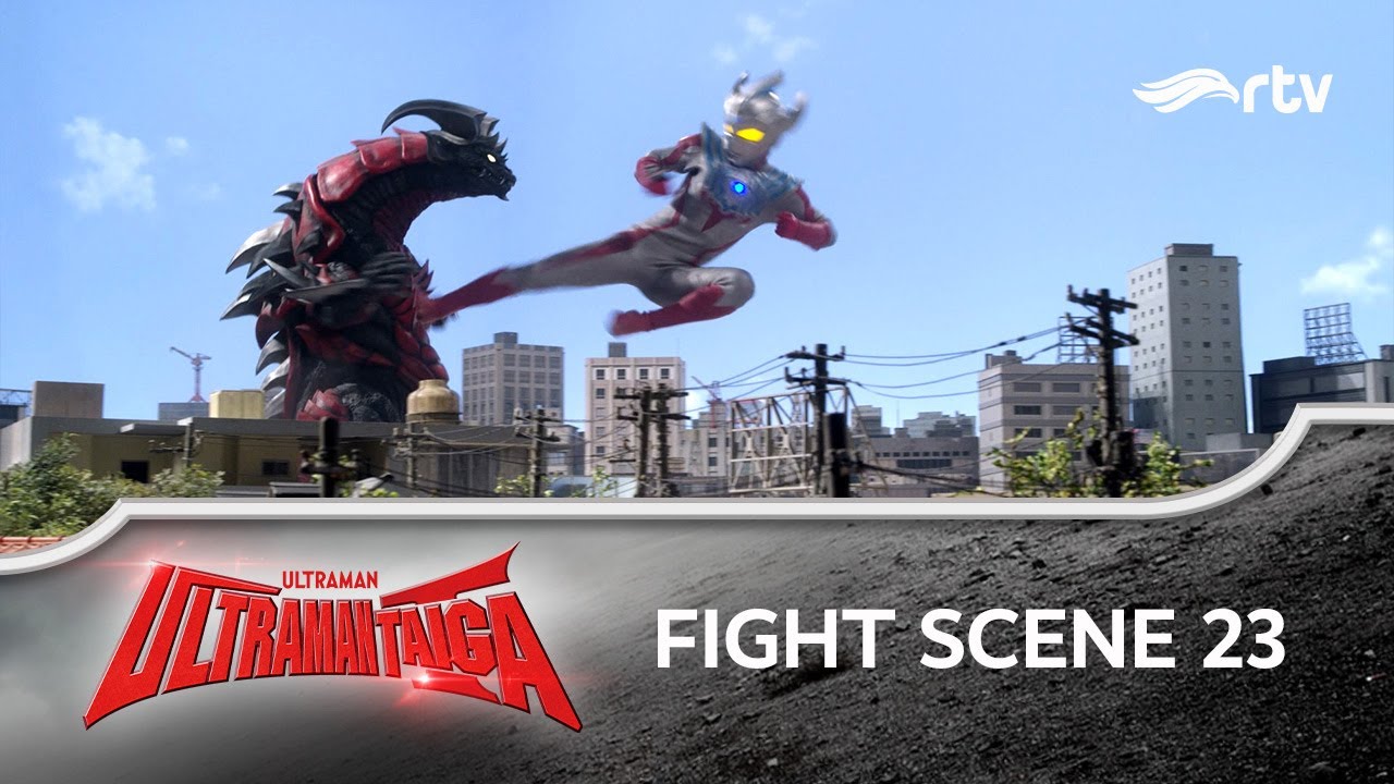 HELLBERUS VS ULTRAMAN TAIGA | FIGHT SCENE | ULTRAMAN TAIGA RTV eps 1 ...