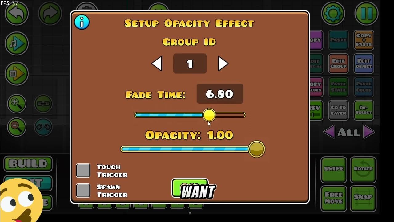 How to use the Alpha Trigger in Geometry Dash 2.2! - YouTube