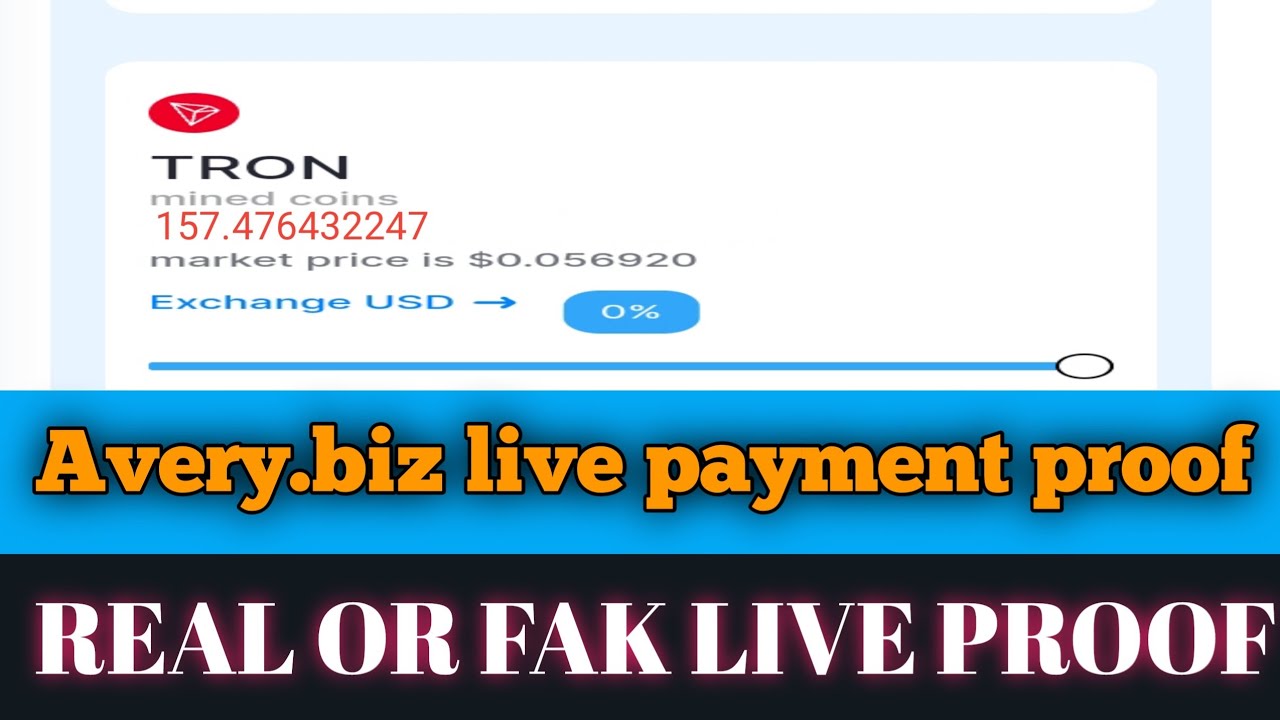 Avery.biz wabsite withdraw proof real or fak - YouTube