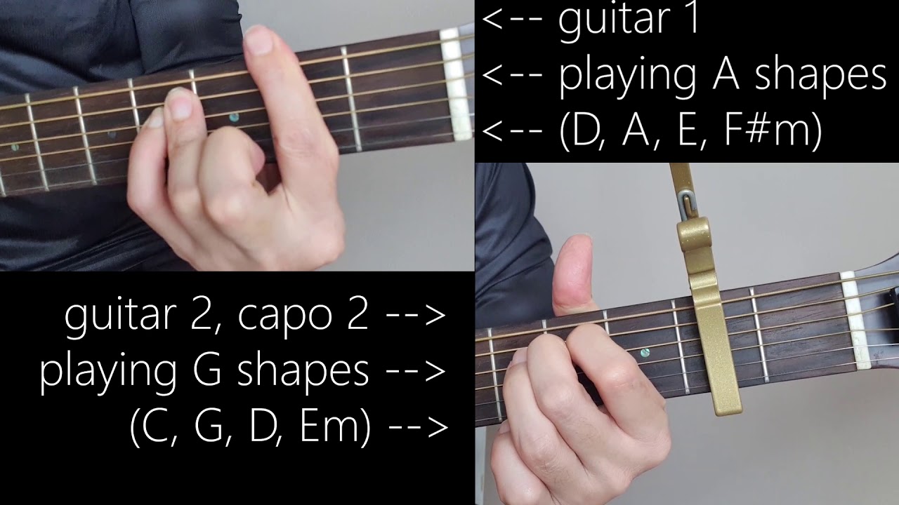 Capo Comparison 4 1 5 6 Chords In A And G Capo 2 YouTube capo-comparison-4-1-5-6-chords-in-a-and-g-capo-2-youtube