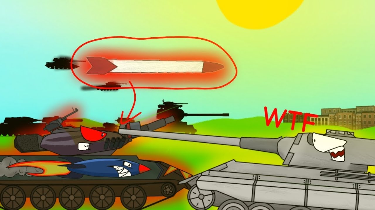 Rocket monster? - Cartoon about tanks - YouTube