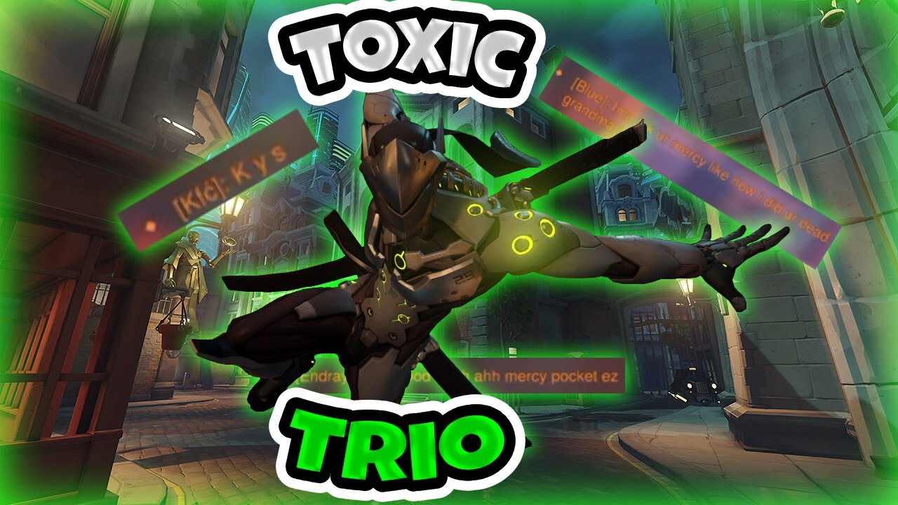THAT TIME I RAN INTO A TOXIC TRIO (overwatch 2) - YouTube