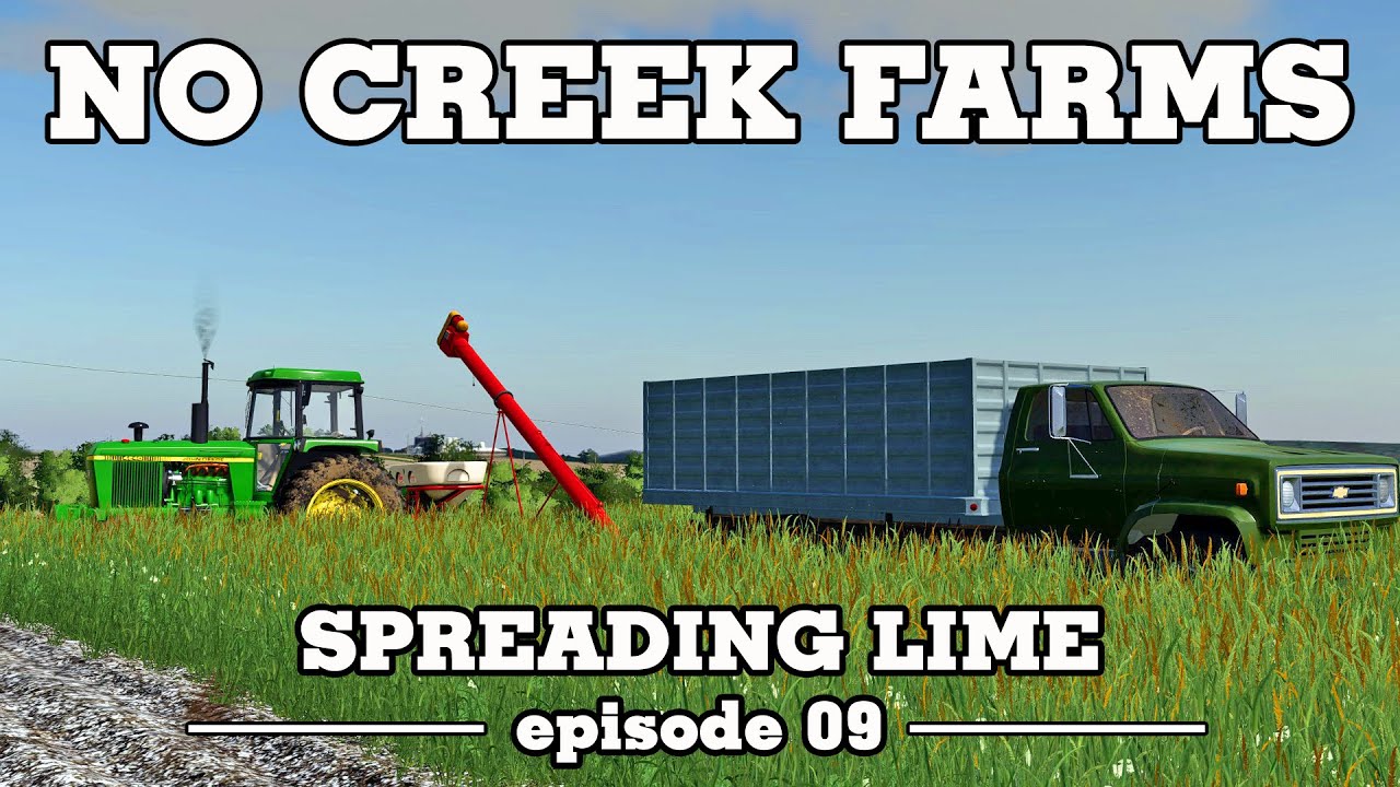 Spreading Lime - TMR - No Creek Farms - FS19 Timelapse 09 - YouTube