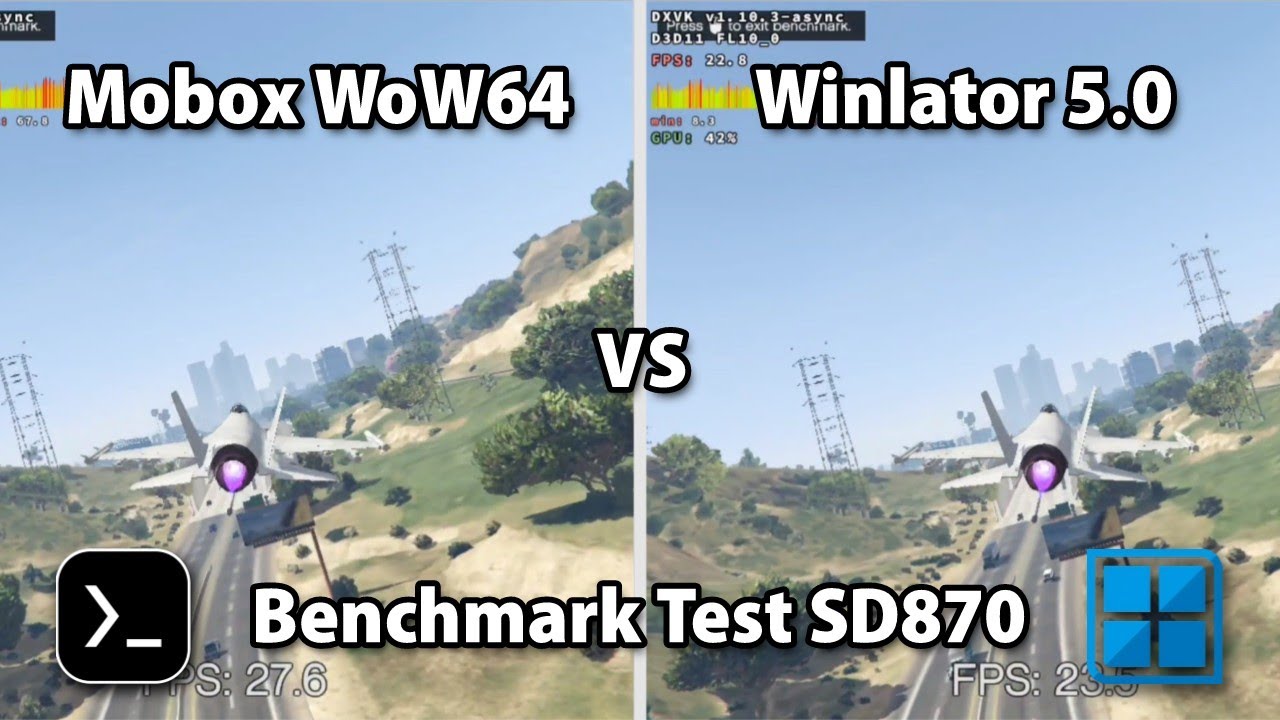 Mobox vs Winlator | GTA V Test | SD870 - YouTube