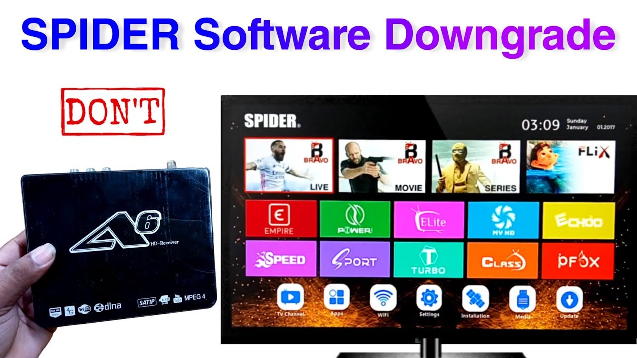 ib a6 spider software - YouTube