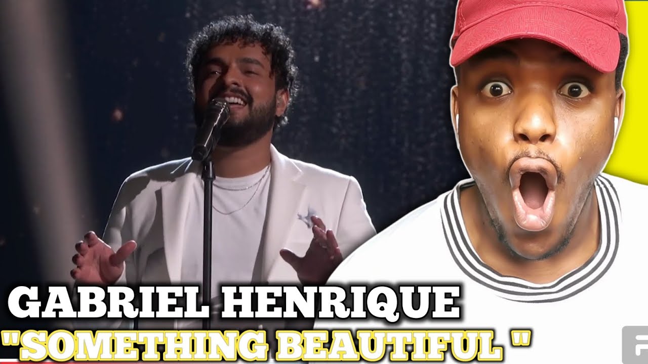Gabriel Henrique STUNS with "Something Beautiful" by Jacob Banks | AGT ...