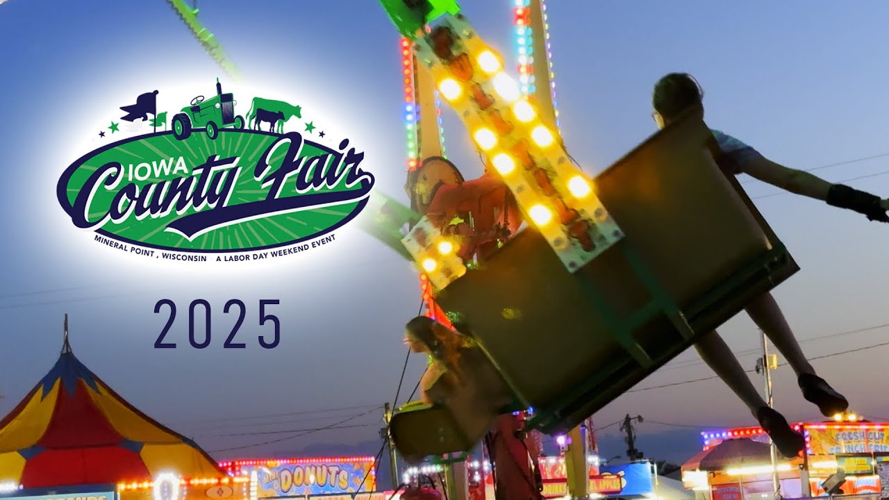 Iowa County Fair 2025 - YouTube